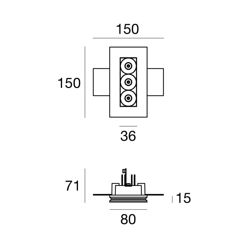 Linea Light - Gypsum Cell 1 - Mogni Elettroforniture